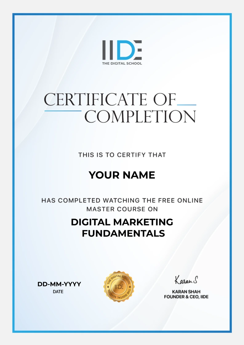 IIDE Masterclass